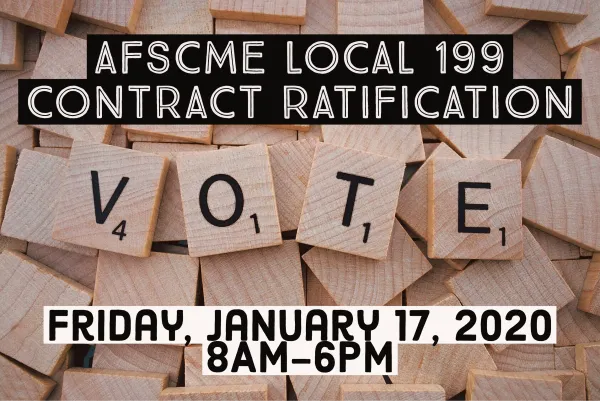 AFSCME Local 199 Contract Ratification! | AFSCME Local 199
